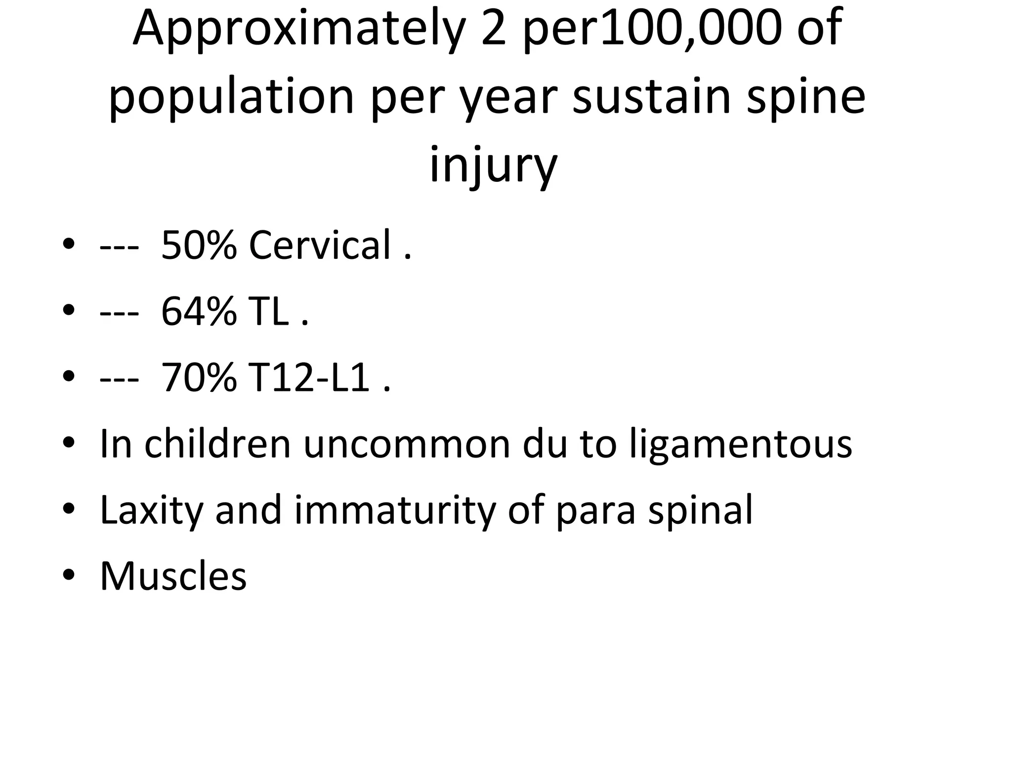 Spinal cord injury | PPT