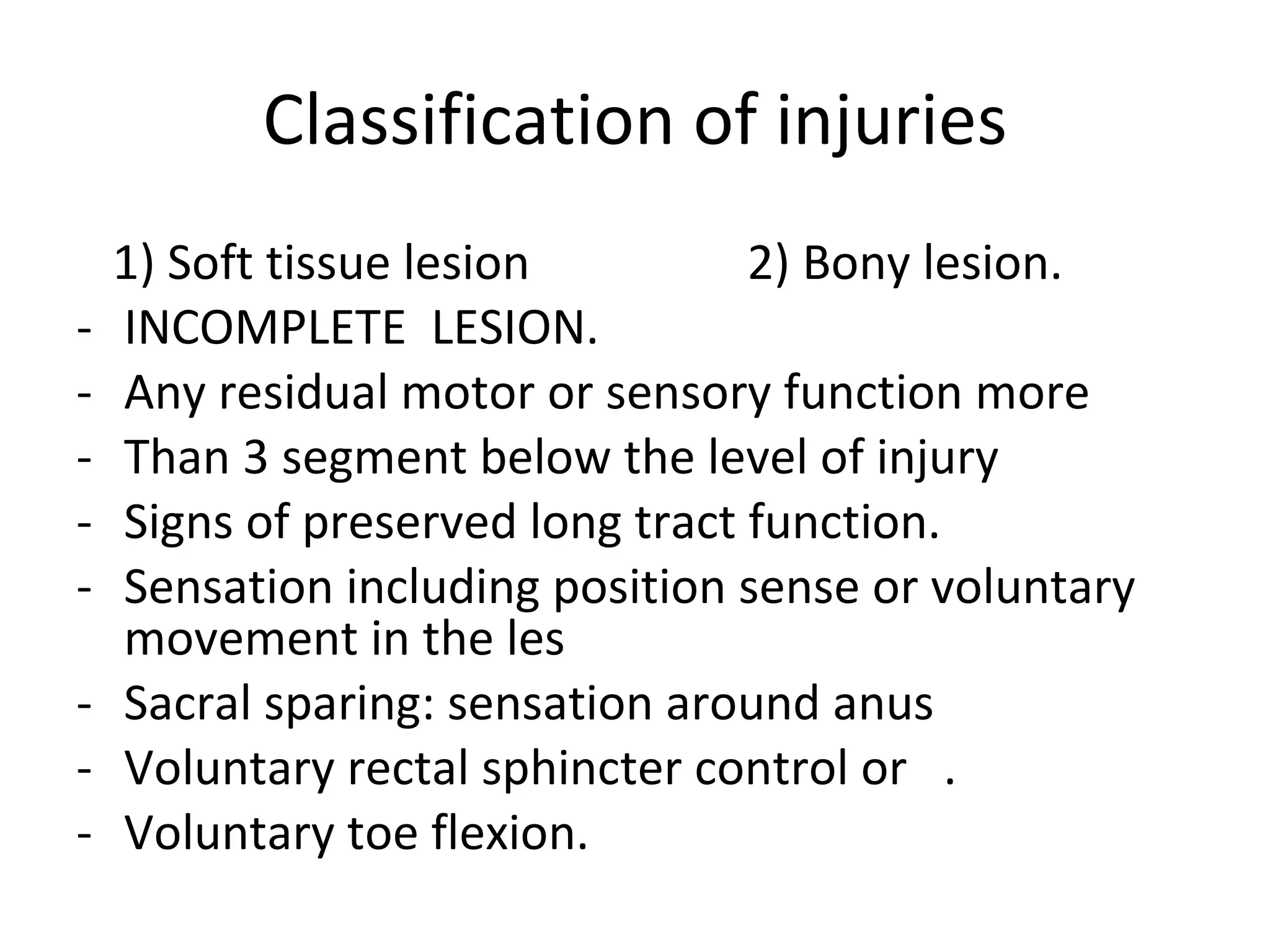 Spinal cord injury | PPT