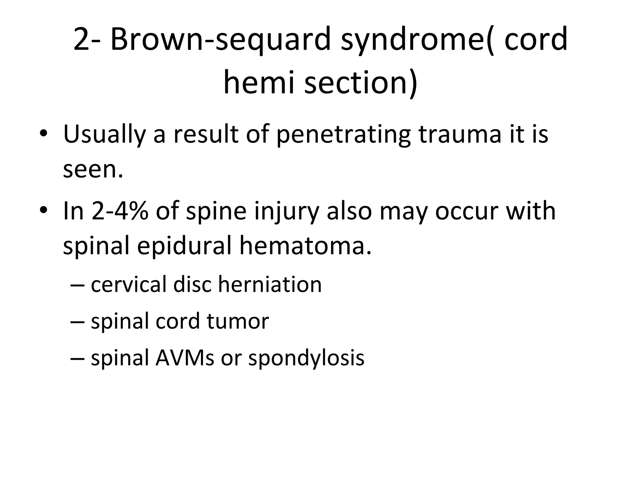 Spinal cord injury | PPT