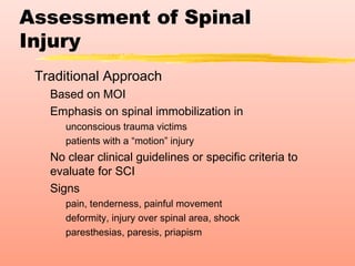 Spinal cord injury | PPT
