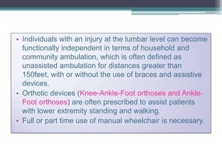 Spinal Cord Injury | PPTX