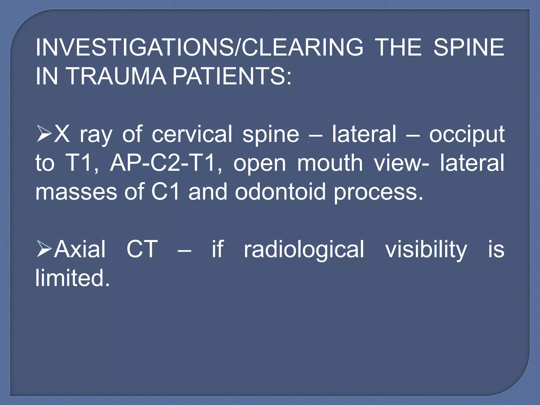 Spinal cord injury | PPTX