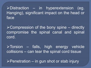 Spinal cord injury | PPTX