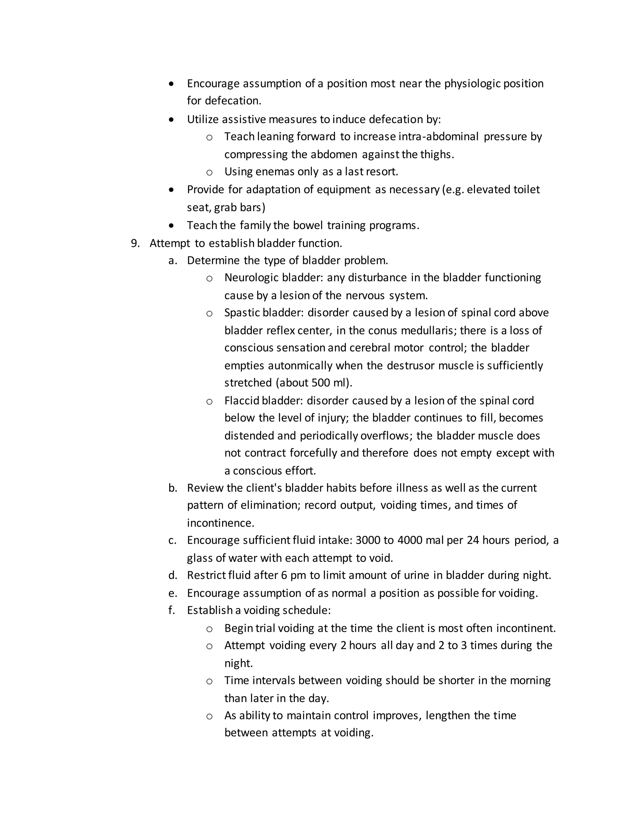 Spinal cord injury | DOCX