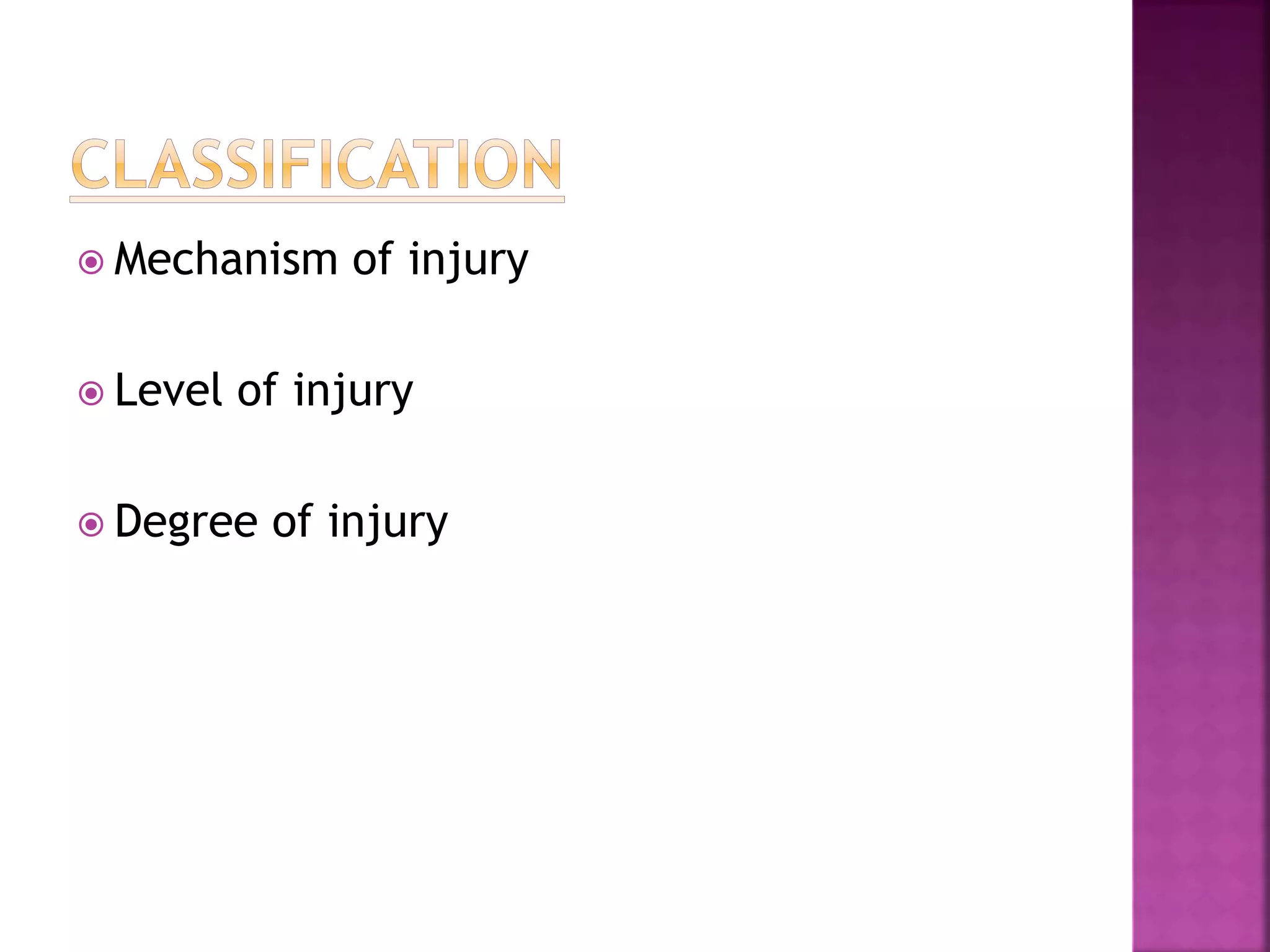 Spinal cord injury | PPTX