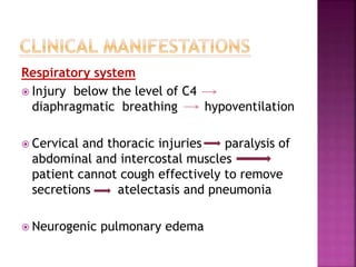 Spinal cord injury | PPTX