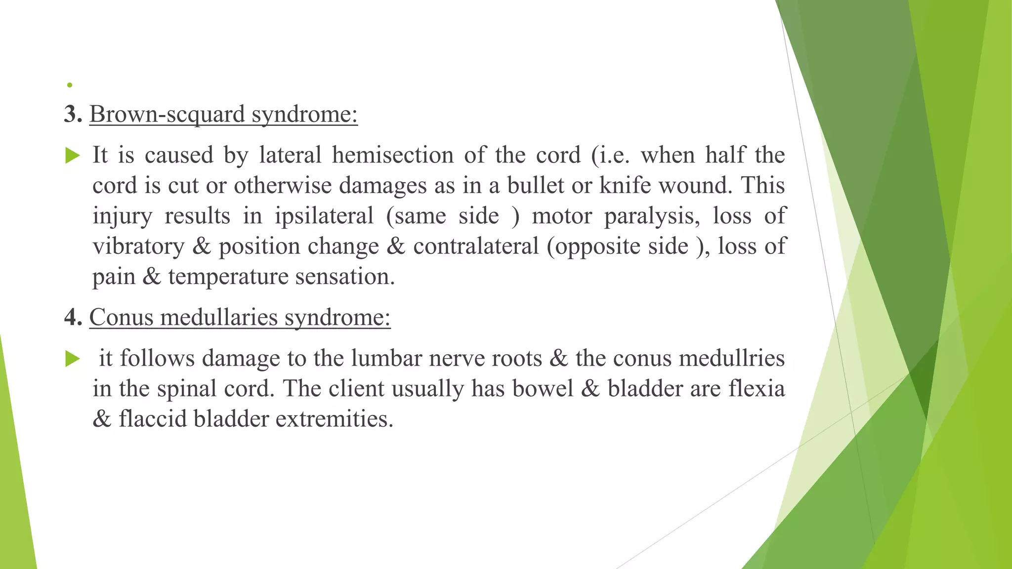 Spinal Cord Injury (SCI) | PPTX