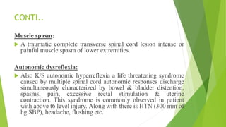 Spinal Cord Injury (SCI) | PPTX