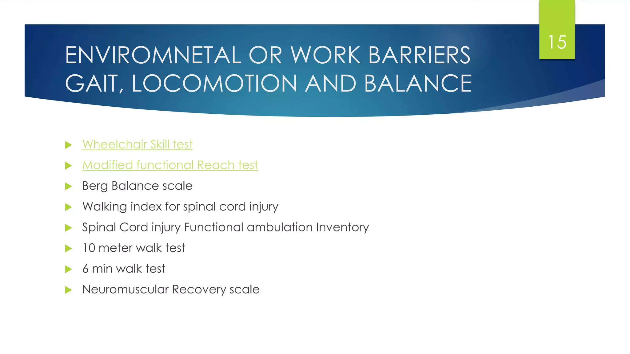 Spinal cord injury assessment | PPTX