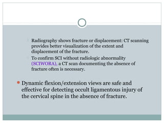 Spinal cord injury | PPT