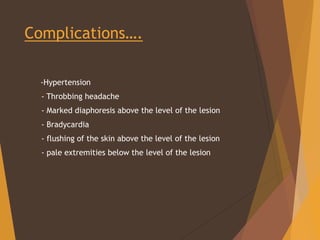 spinal cord injury by dr.bharti pawar ppt | PPTX