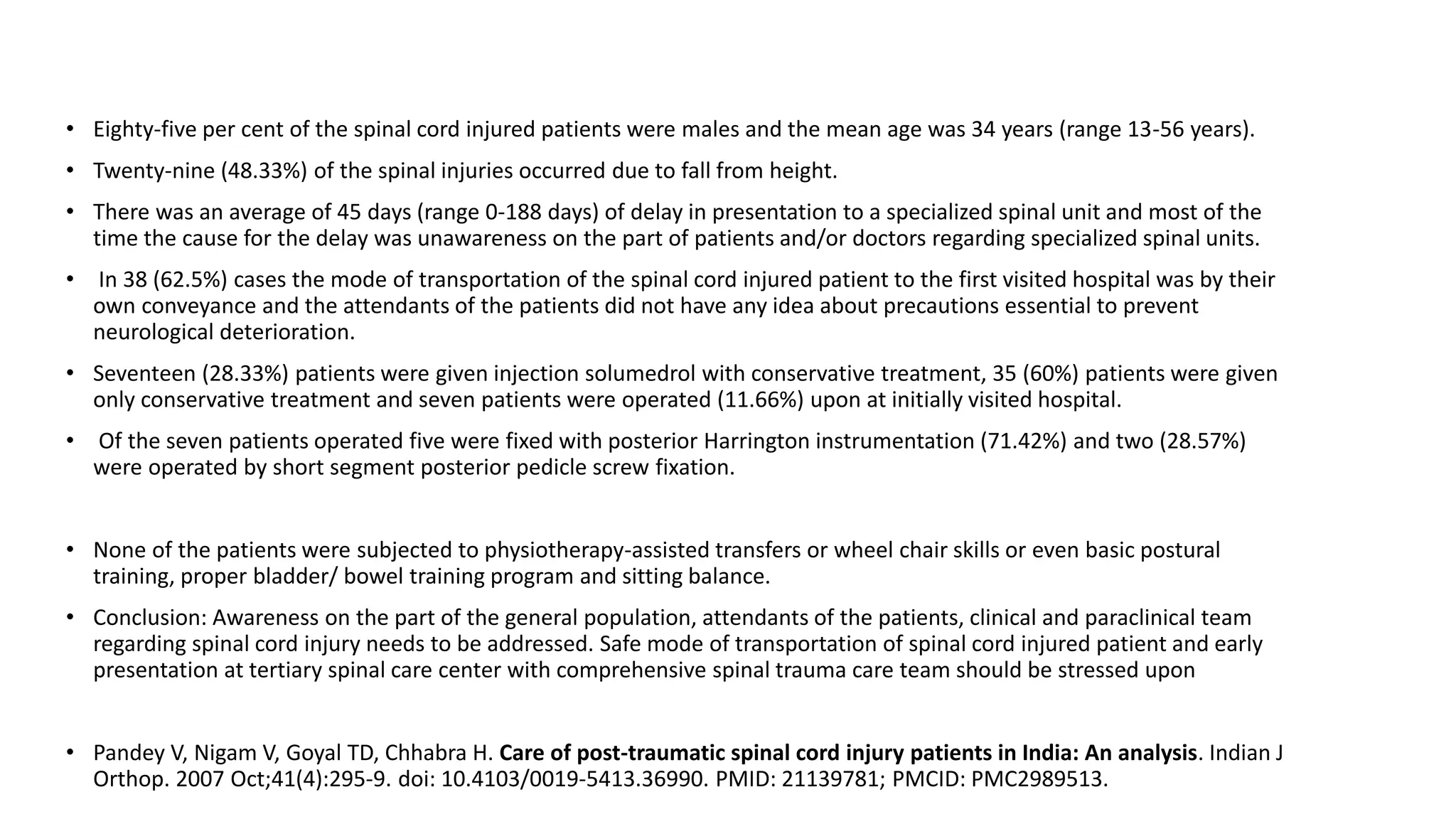 Pre hospital managrment of spinal cord injury presentation.pptx