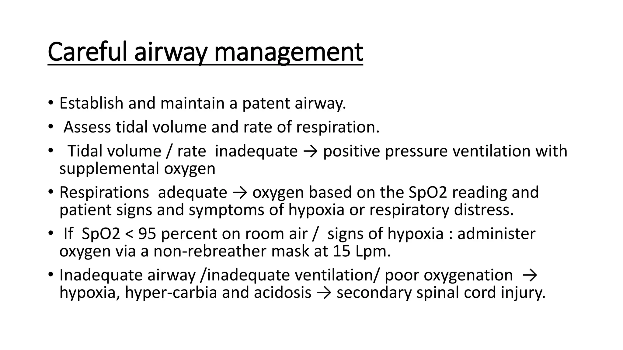 Pre hospital managrment of spinal cord injury presentation.pptx