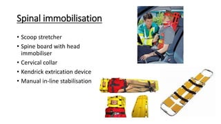 Pre hospital managrment of spinal cord injury presentation.pptx