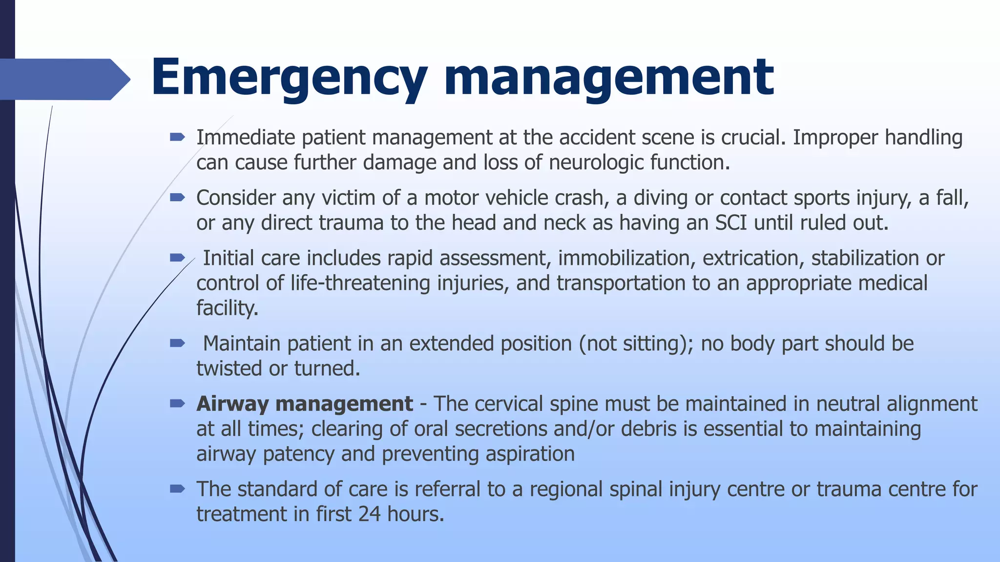 Spinal cord injury [recovered] | PPTX