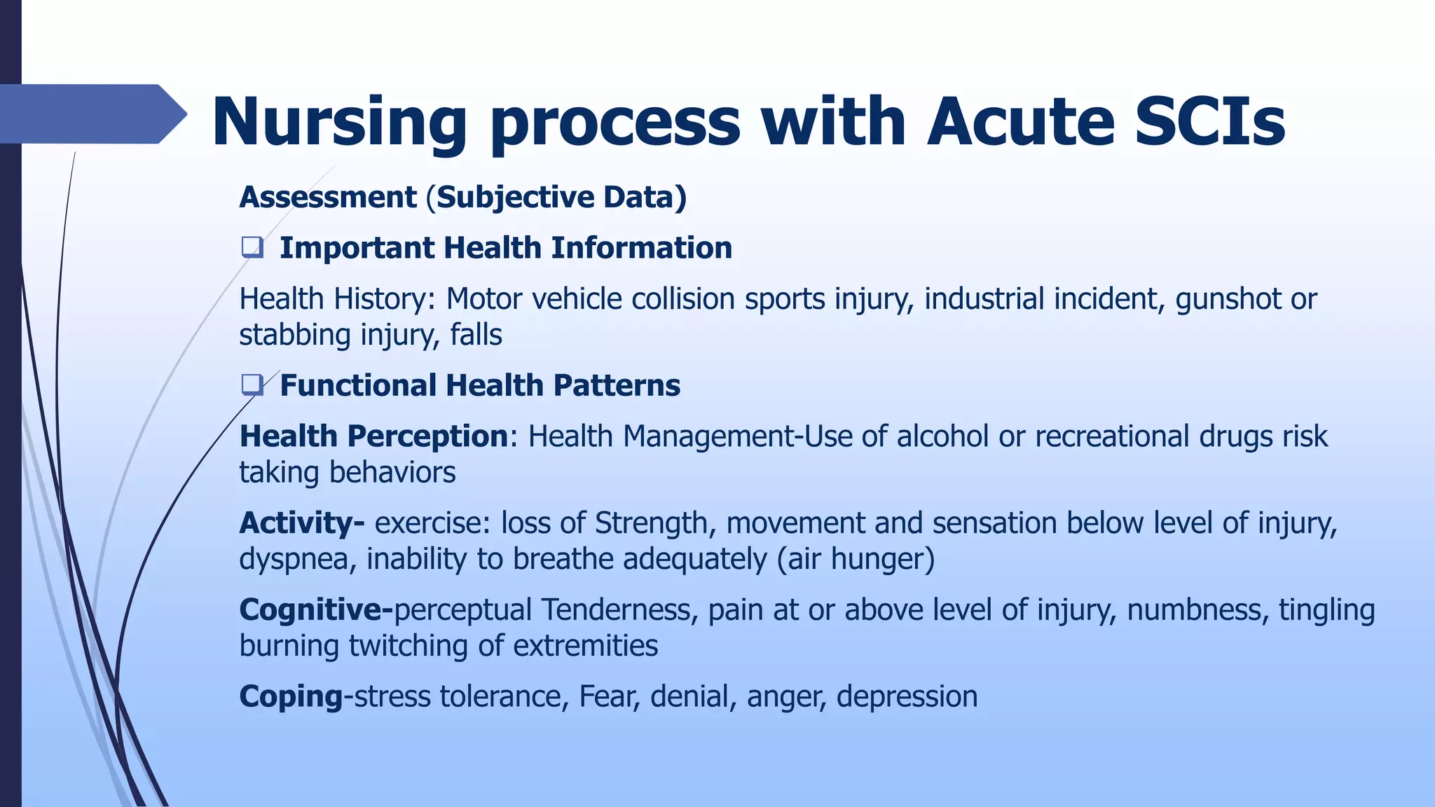 Spinal cord injury [recovered] | PPTX