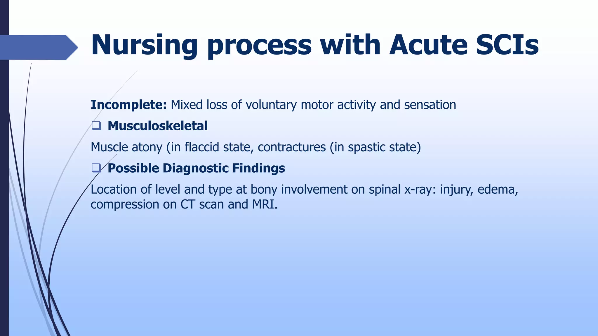 Spinal cord injury [recovered] | PPTX