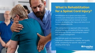 Spinal Cord Injury Rehabilitation: What to Expect | PDF