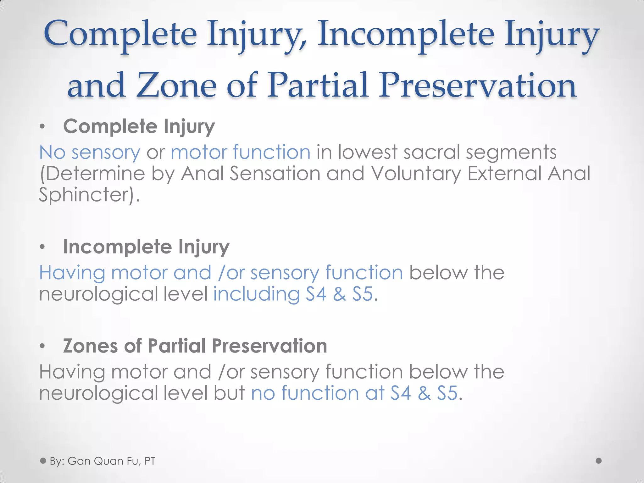 Spinal cord injury (sci) Rehab | PPTX