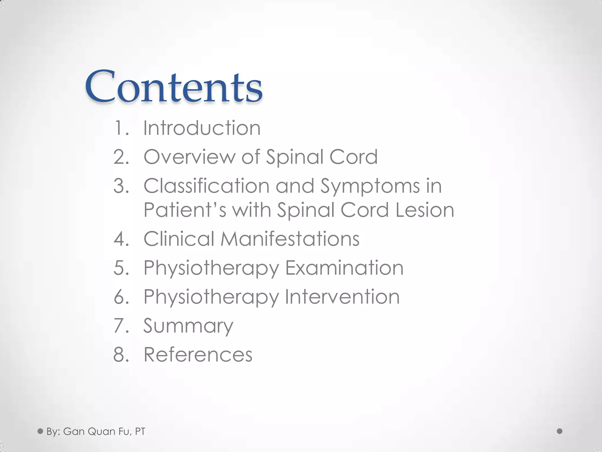 Spinal cord injury (sci) Rehab | PPTX