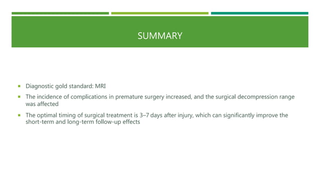 Spinal Cord Injury Without Radiology Abnormality (SCIWORA) | PPTX