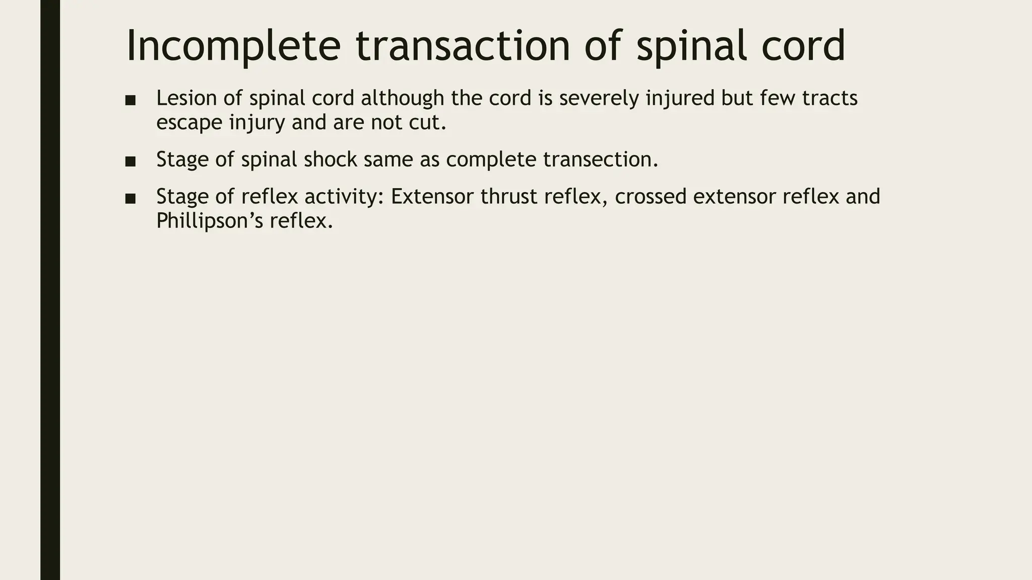 spinal cord and its lesion. Central nervous system | PPTX