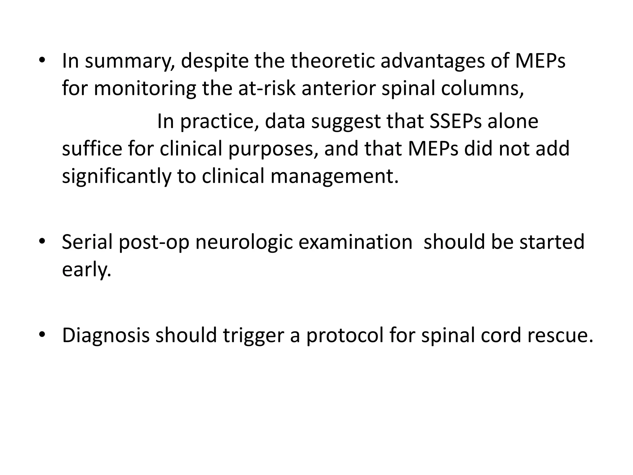 Spinal cord protection in aortic surgeries | PPTX