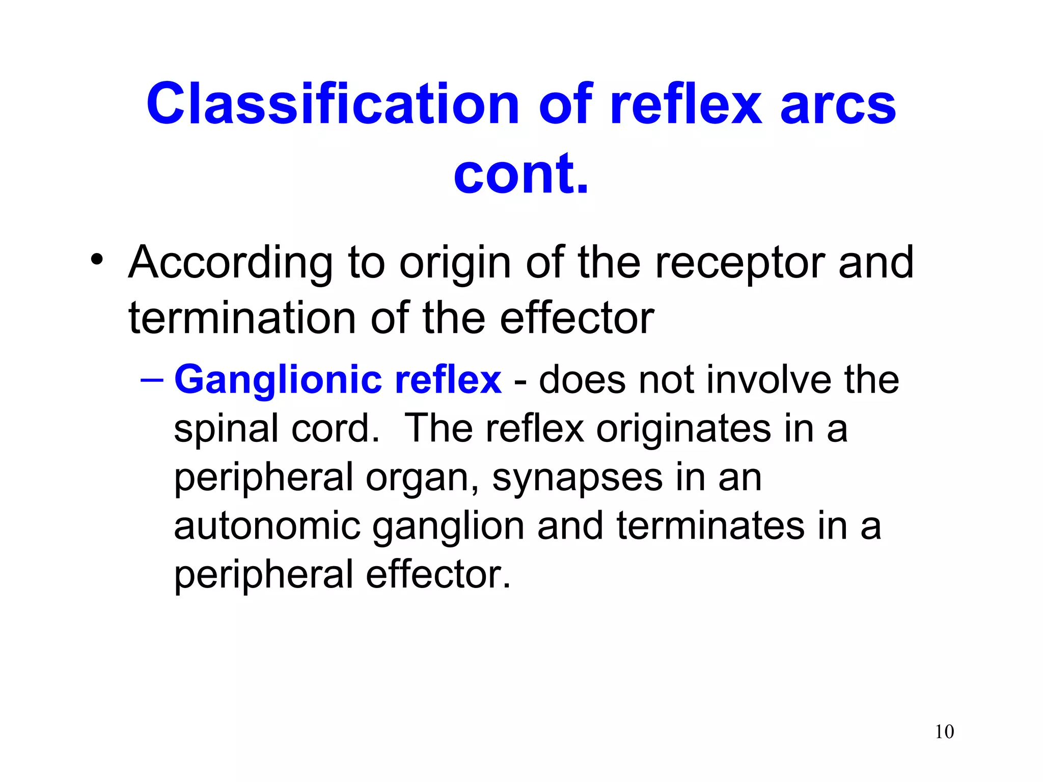Spinal Cord Reflexes Ppt