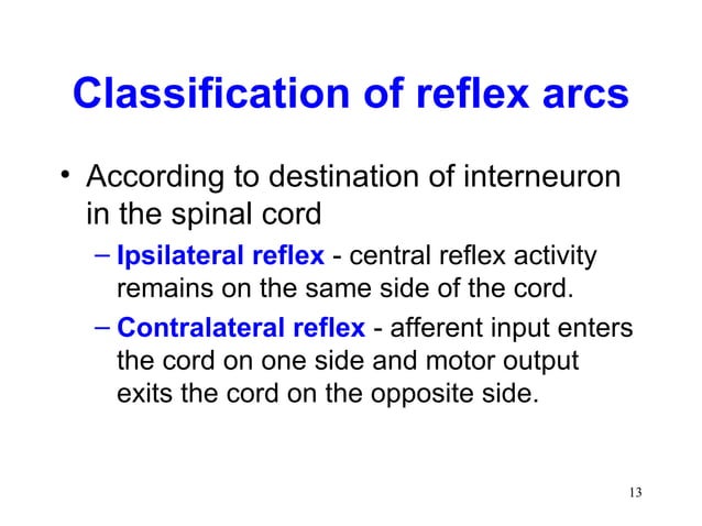 Spinal cord reflexes | PPT | First Aid | Injuries