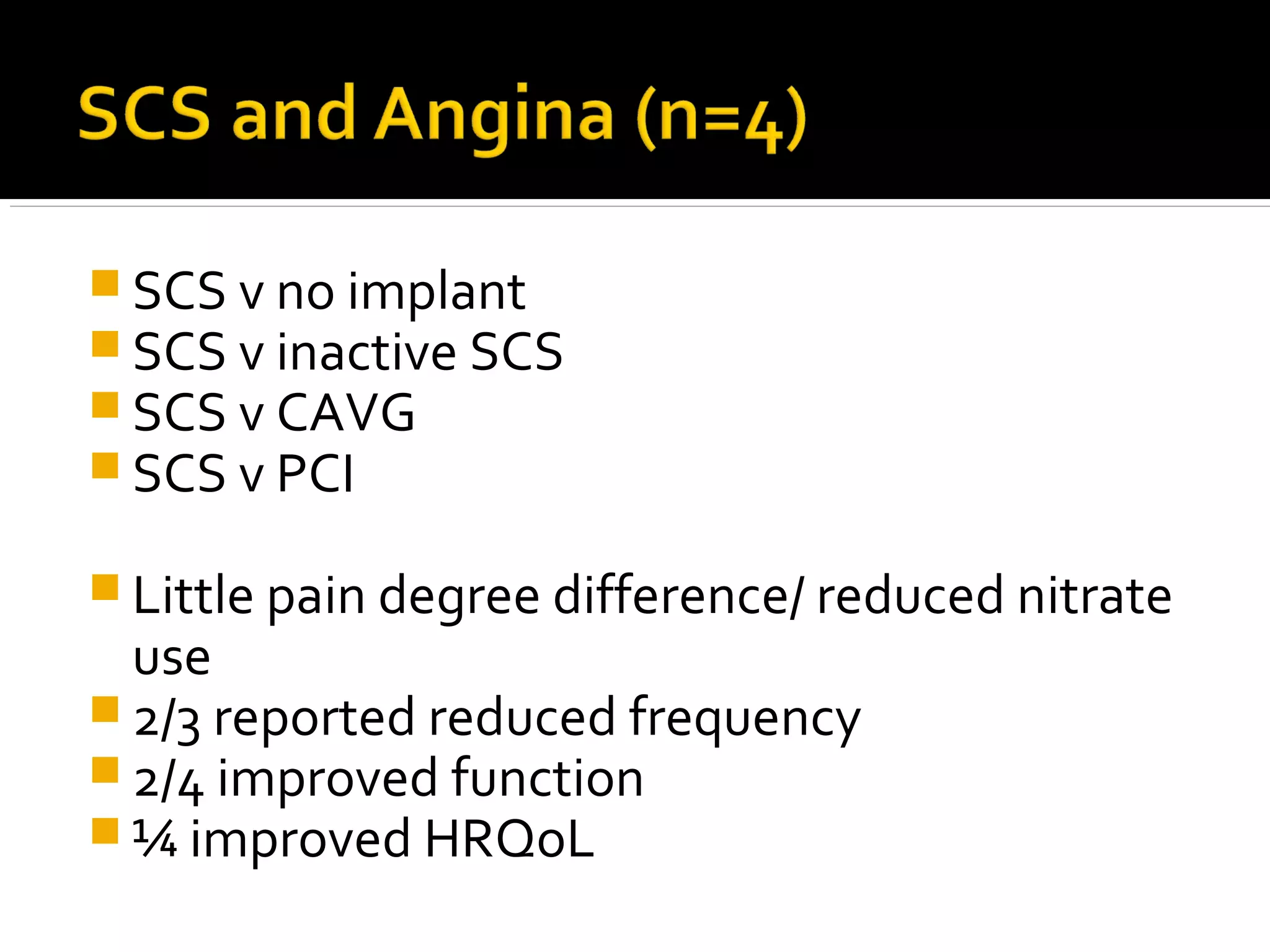 Spinal cord stimulation | PPT
