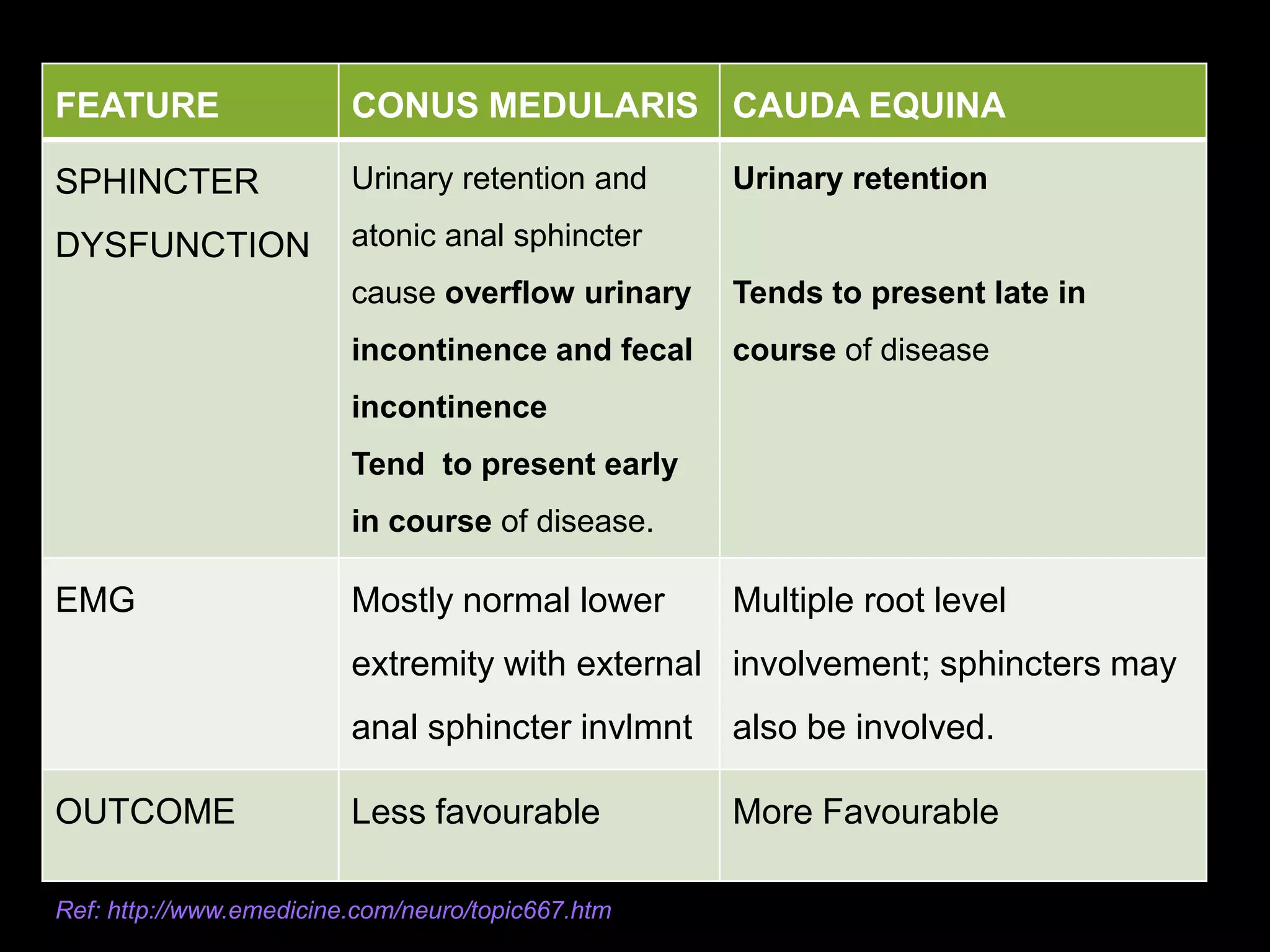 Spinal cord syndromes | PPSX
