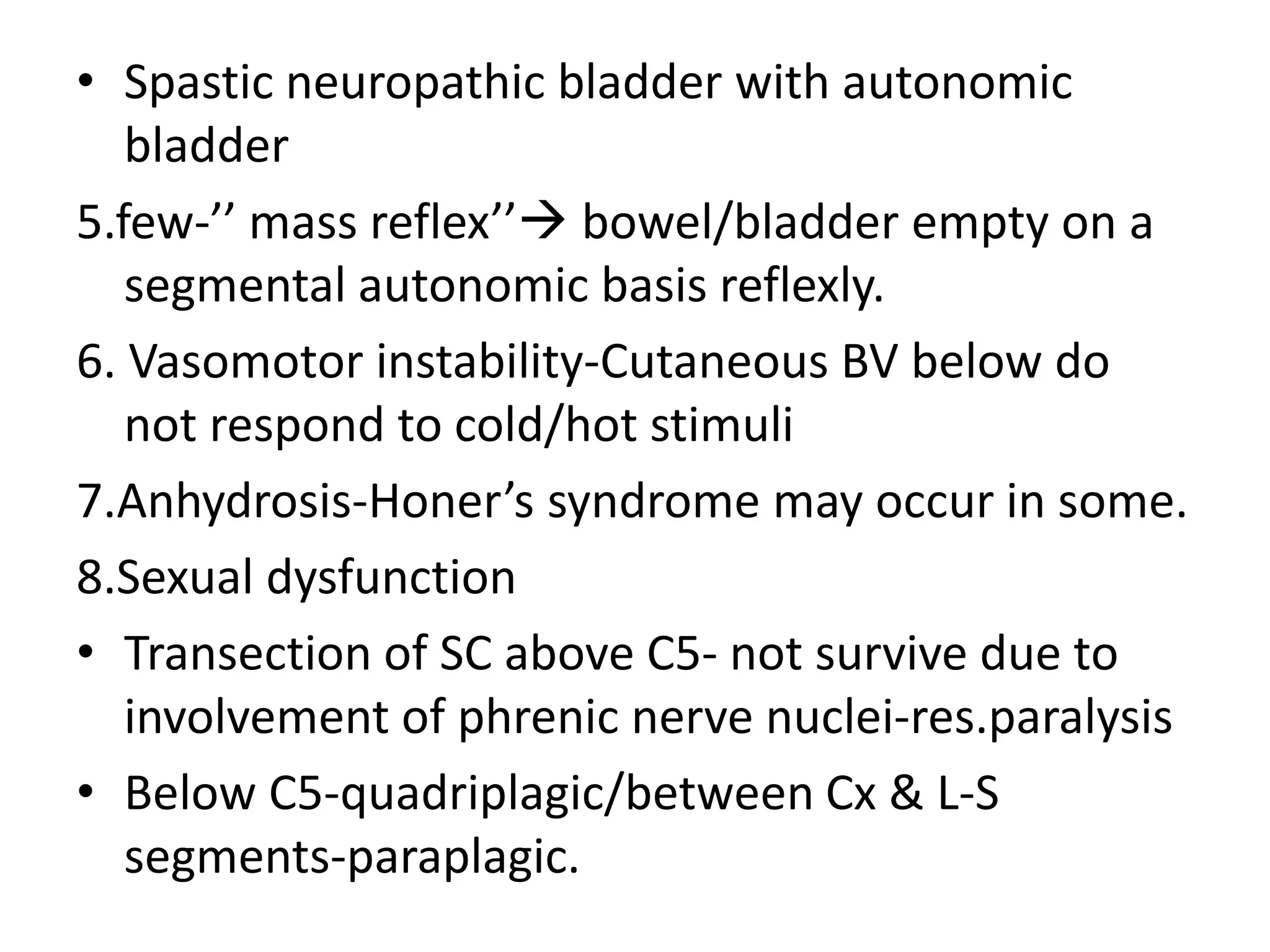 Spinal Cord Syndromes-An Overveiw | PPTX