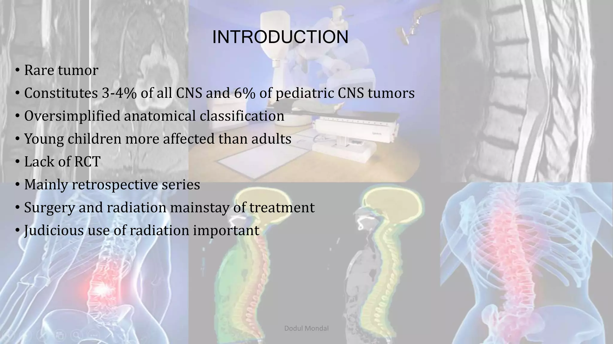 Spinal cord tumor | PPTX