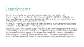 SPINAL CORD TUMORS MRI AND CT FEATURES.pptx