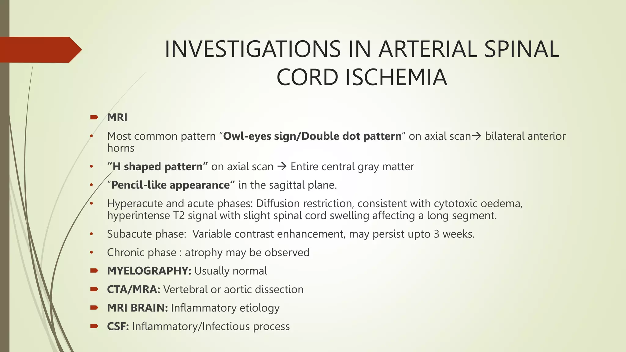 Spinal cord vascular syndrome.pptx