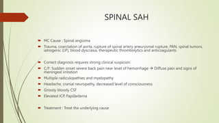 Spinal cord vascular syndrome.pptx