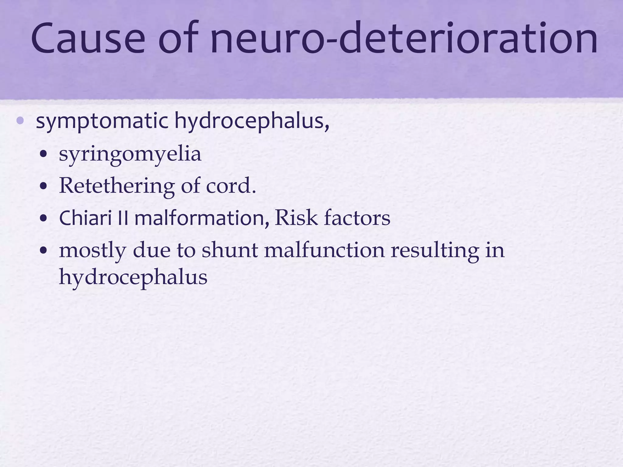 Spinal dysraphism | PPTX