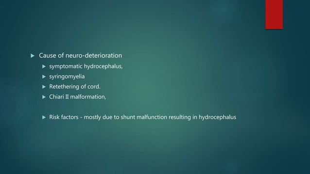 Spinal Dysraphism Pptx