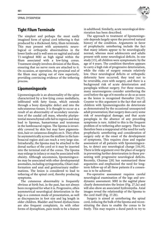 Spinal Dysraphism[1] | PDF
