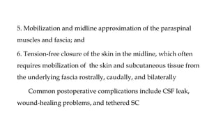 SPINAL DYSRAPHISM /Meningococcal ppt Anand-1.pptx