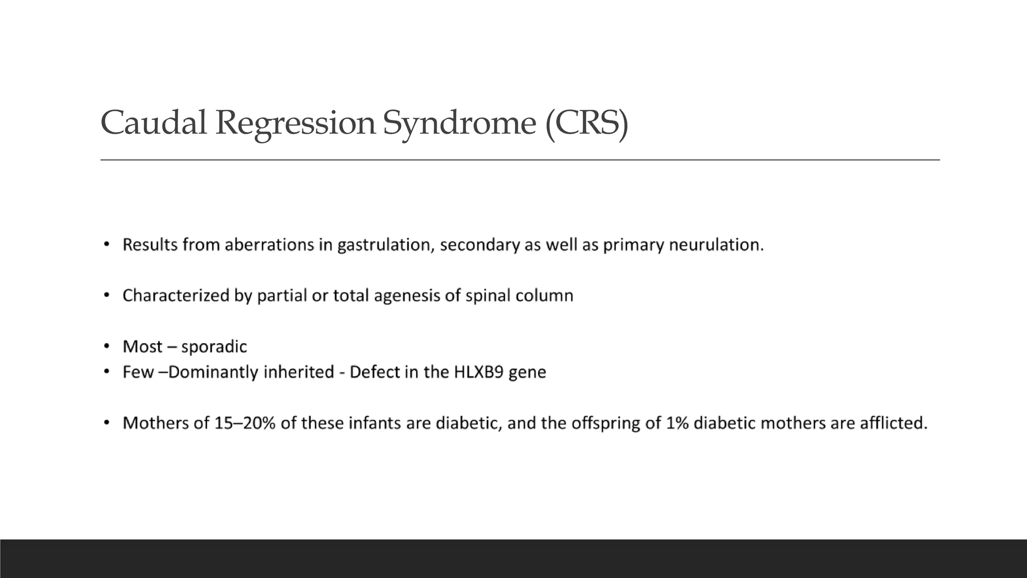 Spinal Dysraphism Vp Pptx
