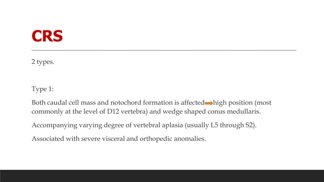 Spinal Dysraphism Vp Pptx