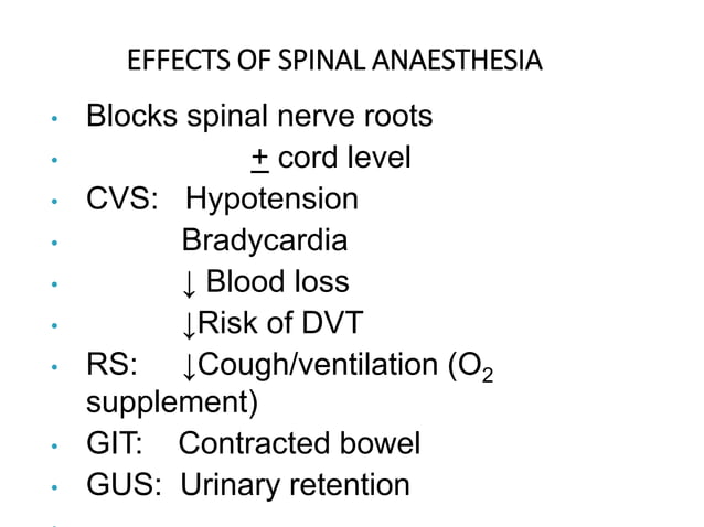 SPINAL & EPIDURAL ANAESTHESIA DR OYETUNDE.pptx