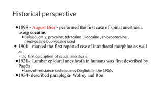 SPINAL , EPIDURAL , CAUDAL ANESTHESIA.pptx