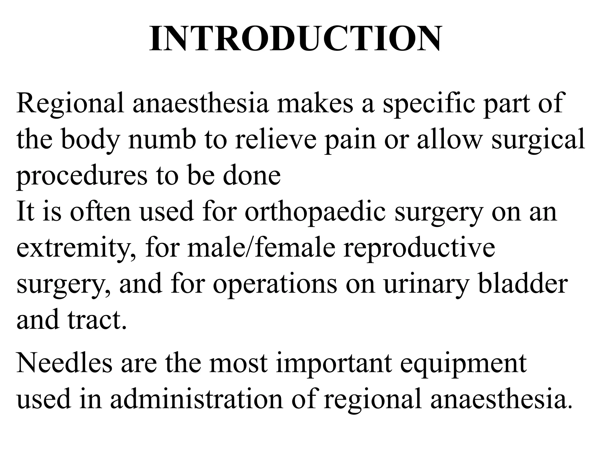 Spinal & epidural needle | PPTX