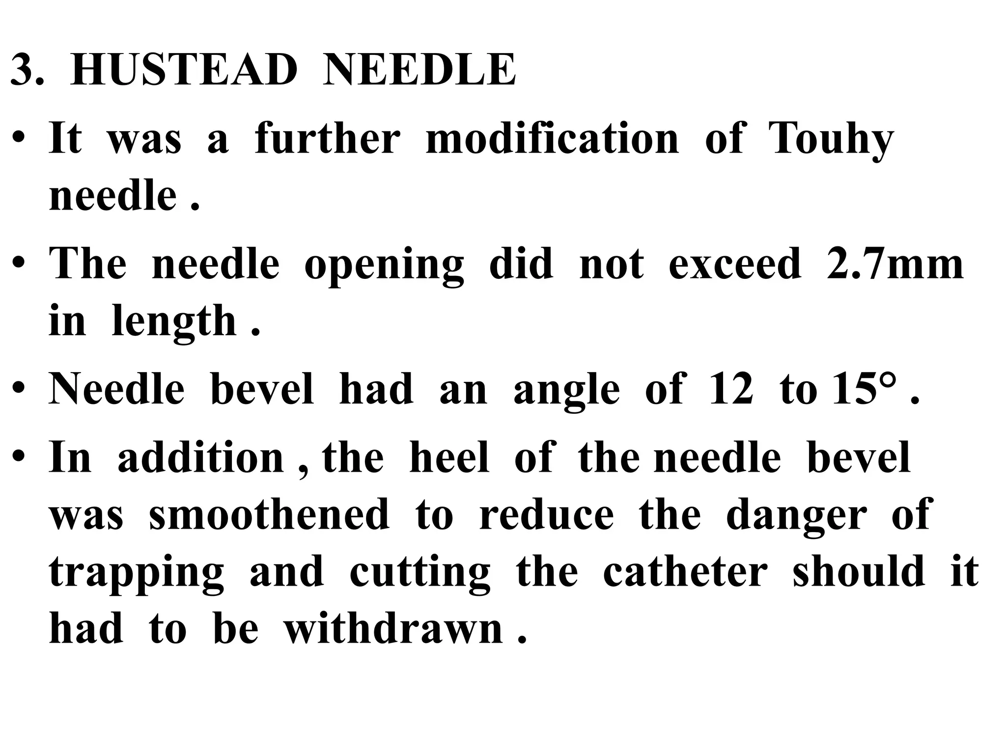 Spinal & epidural needle | PPTX