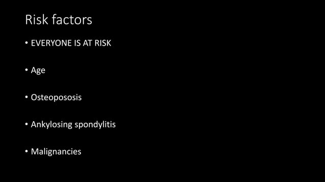 Spinal fractures classification - Core Surgical Trainees' teaching | PPTX
