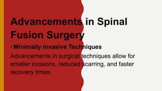 Spinal Fusion Surgery in Indore : Understanding the Procedure and ...