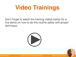 Spinal Hygiene Exercises | PDF