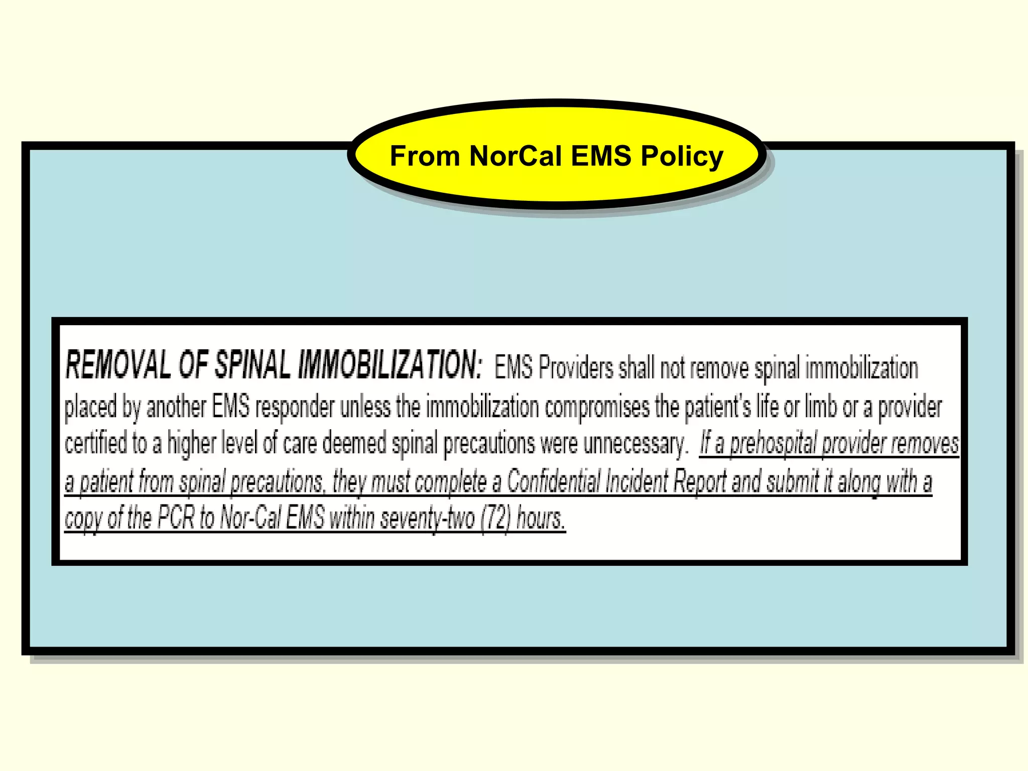 Spinal immobilization.ppt 2 | PPT